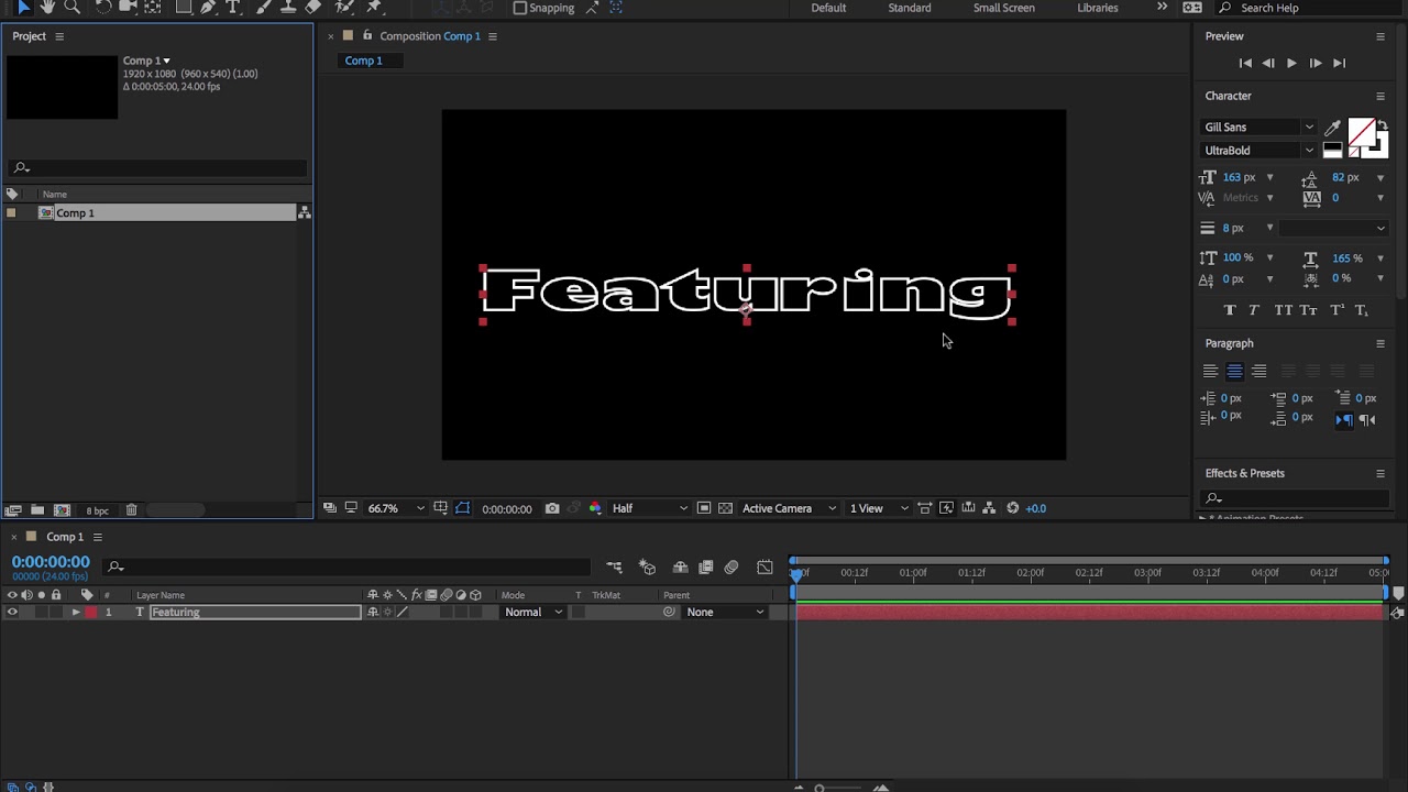 How To Animate Text Tracking Adobe After Effects YouTube How To Animate Text Tracking Adobe After Effects YouTube