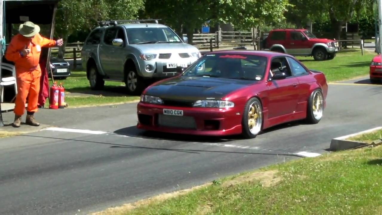 Ken's V8 powered S14 - YouTube
