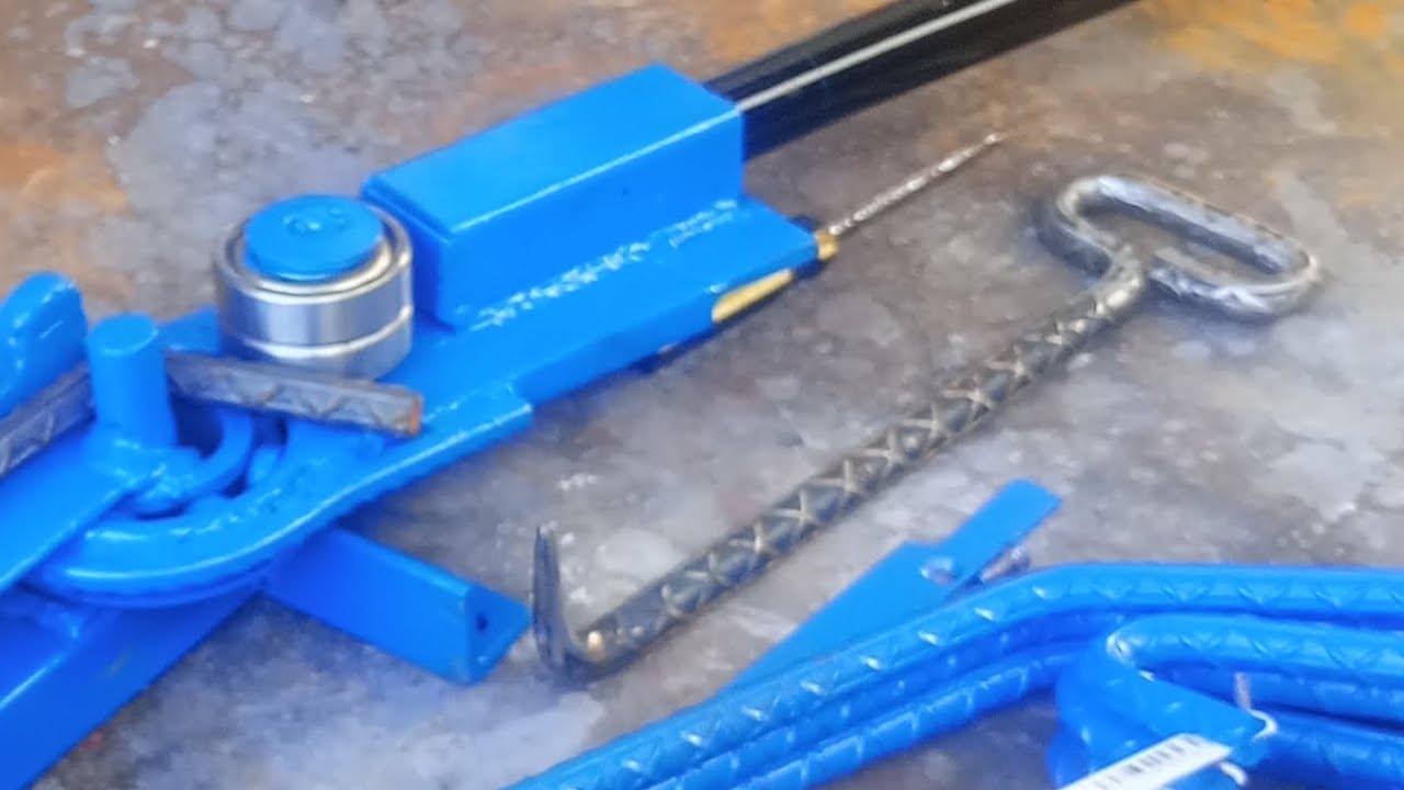Como fabricar un amarrador de varilla la mejor forma video completo ...