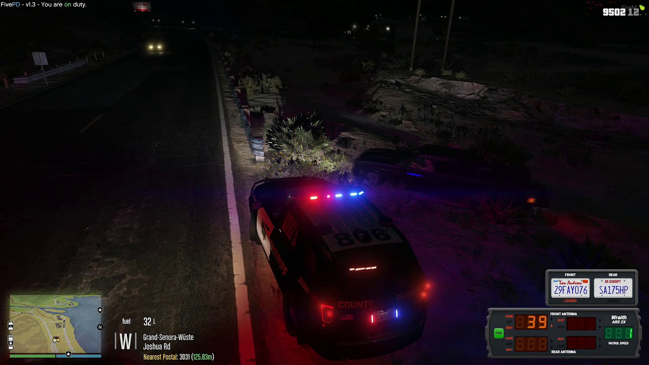 Police chase with a Redneck | FiveM Police Text Roleplay Server - YouTube