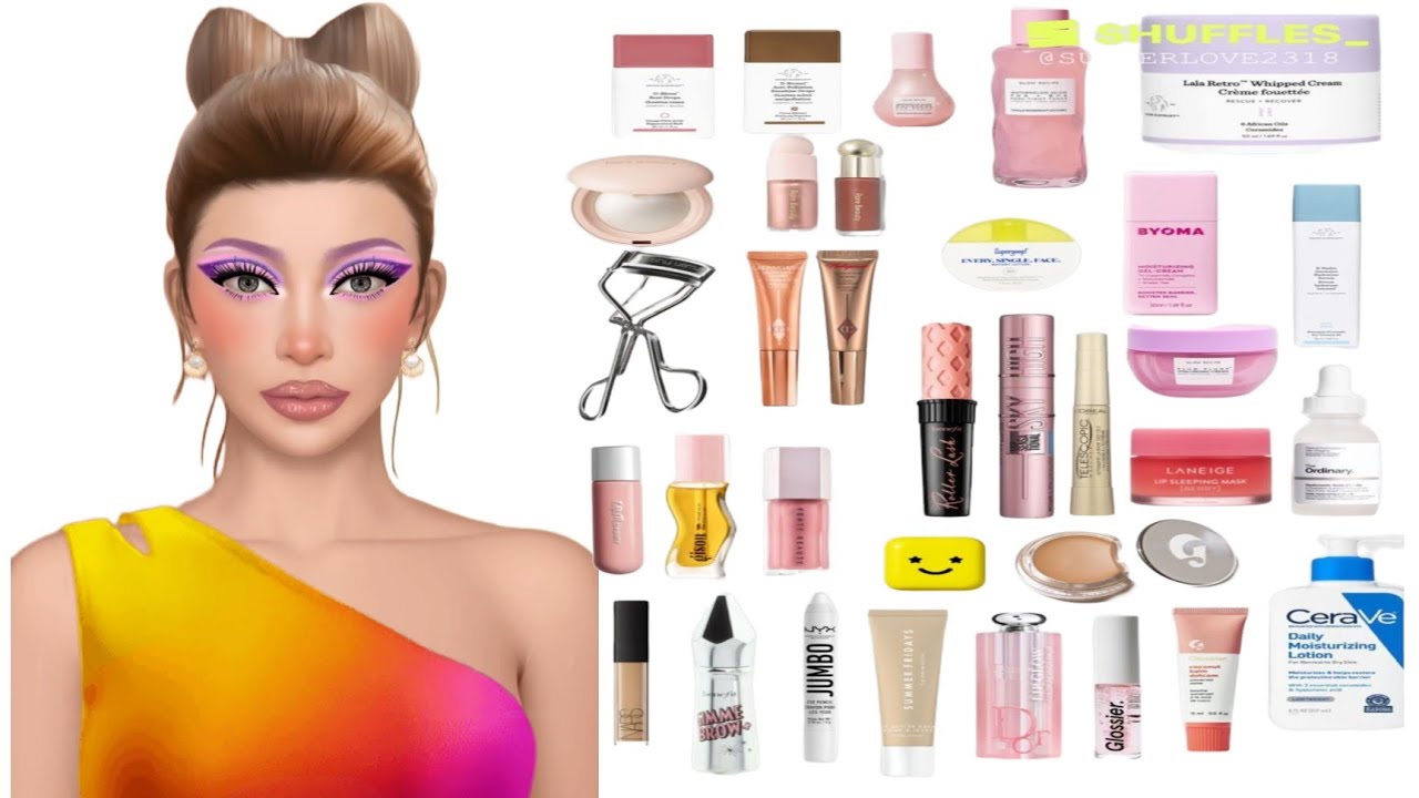 makeup Game, makeup transformation, makeup animation ️💙💜💄💄🥰 - YouTube