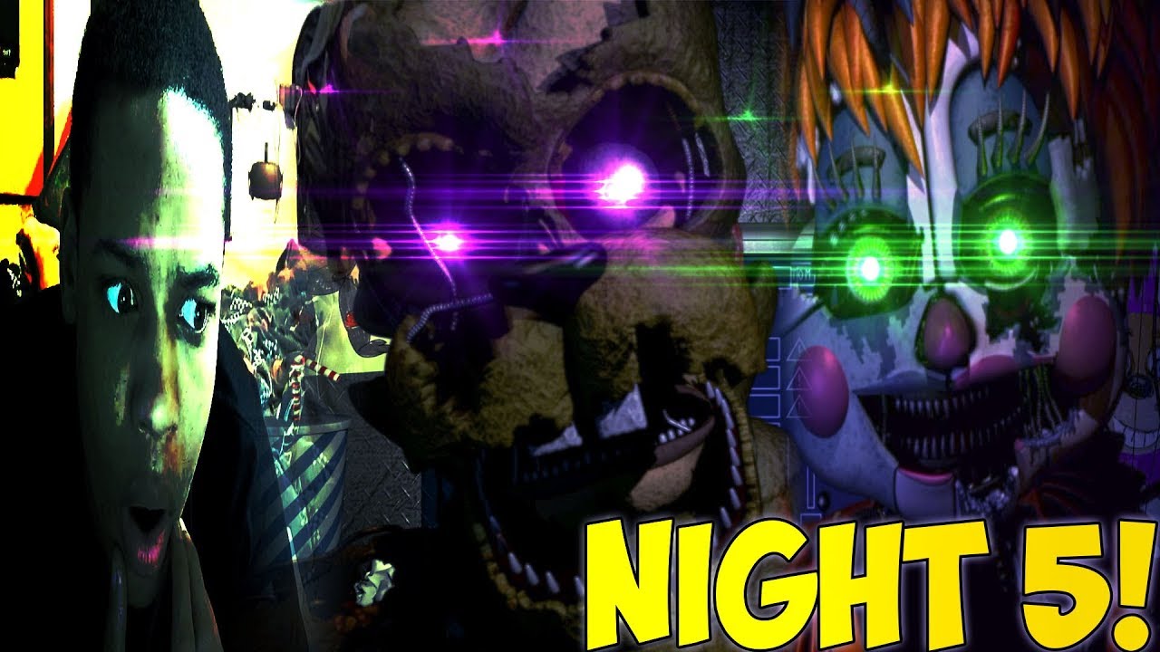 GETTING FASTER | FIVE NIGHTS AT FREDDY'S 6 (NIGHT 5) GAMEPLAY! - YouTube