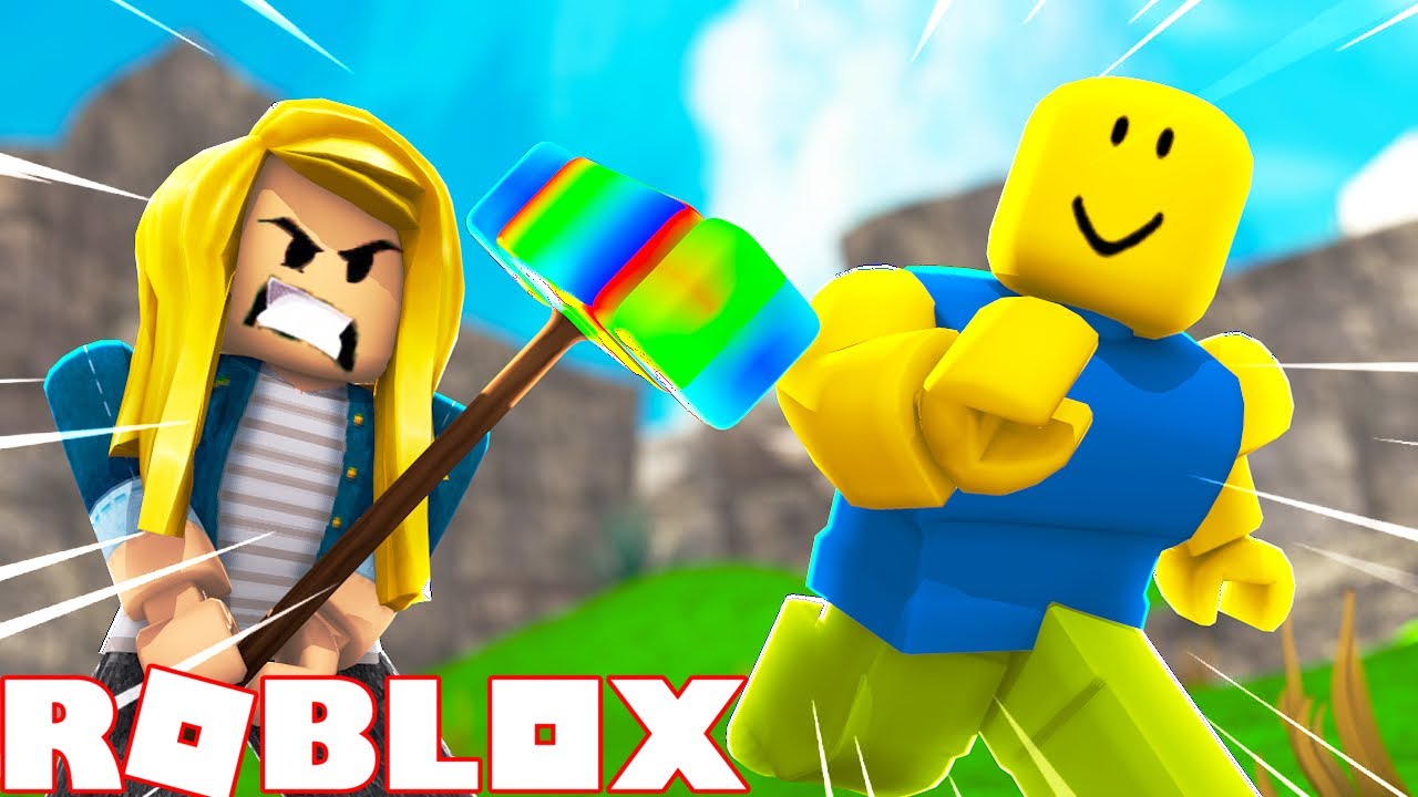 BANUJEMY NOOBY W ROBLOX! | ROBLOX BAN HAMMER SIMULATOR - YouTube