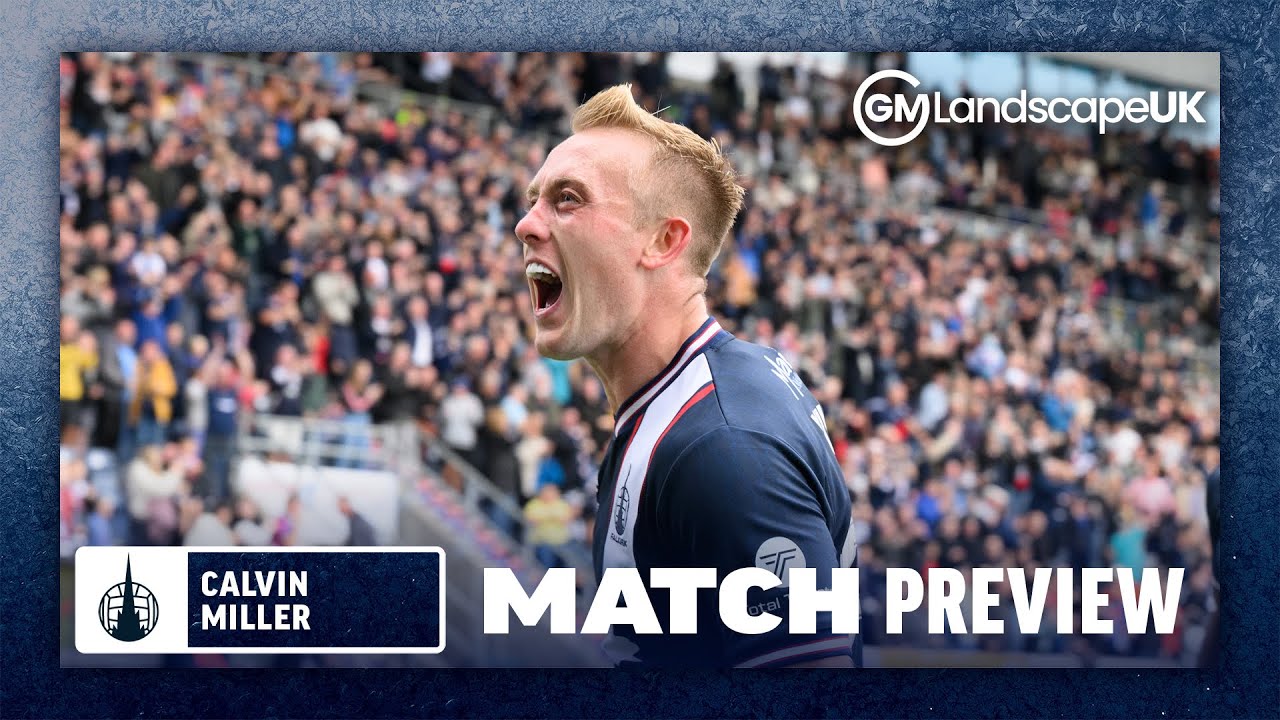 Calvin Miller pre Stenhousemuir - YouTube