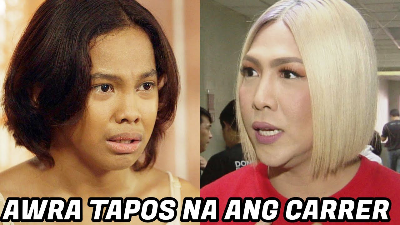 VICE GANDA BINITIWAN NA SI AWRA BRIGUELA BILANG TALENT🔴AWRA NATULALA AY ...