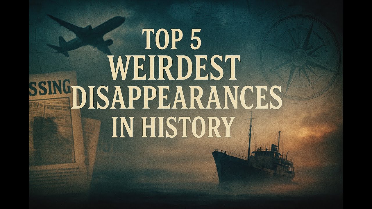 Top 5 Weirdest Disappearances in History - YouTube
