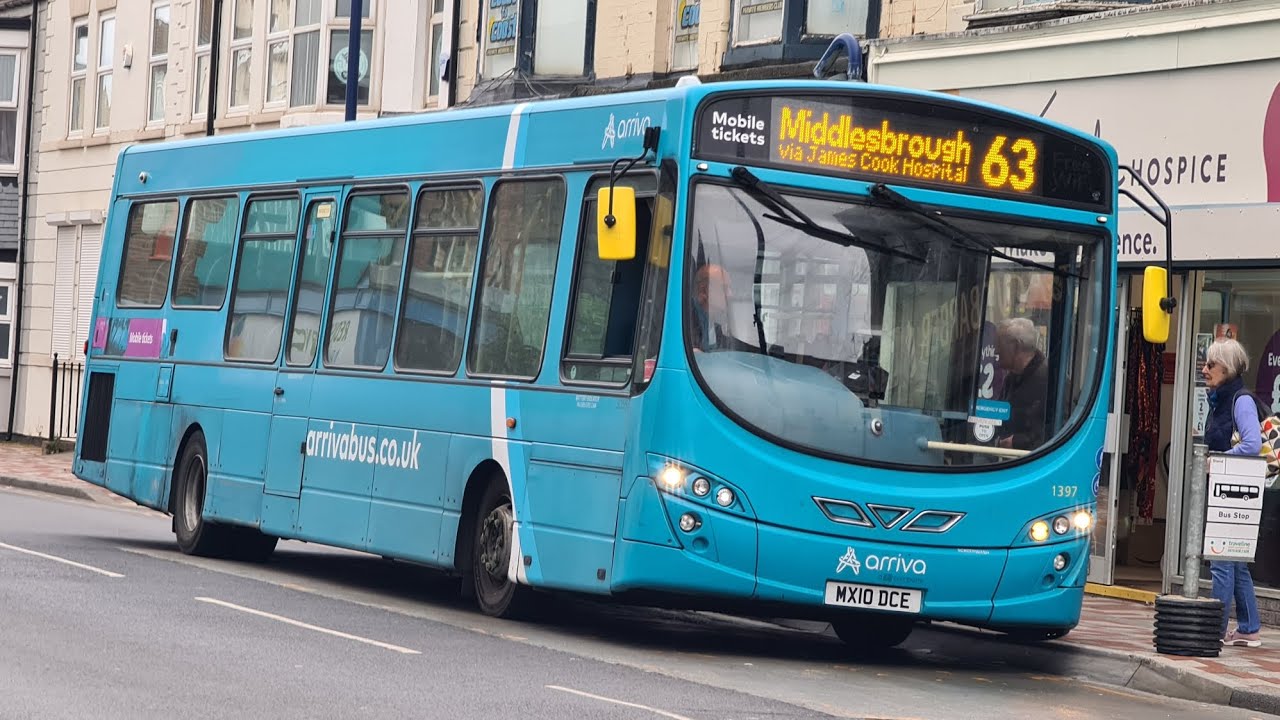 Rubbish Ex-Merseysider: Arriva Redcar 1397/MX10 DCE VDL SB200 Wright ...