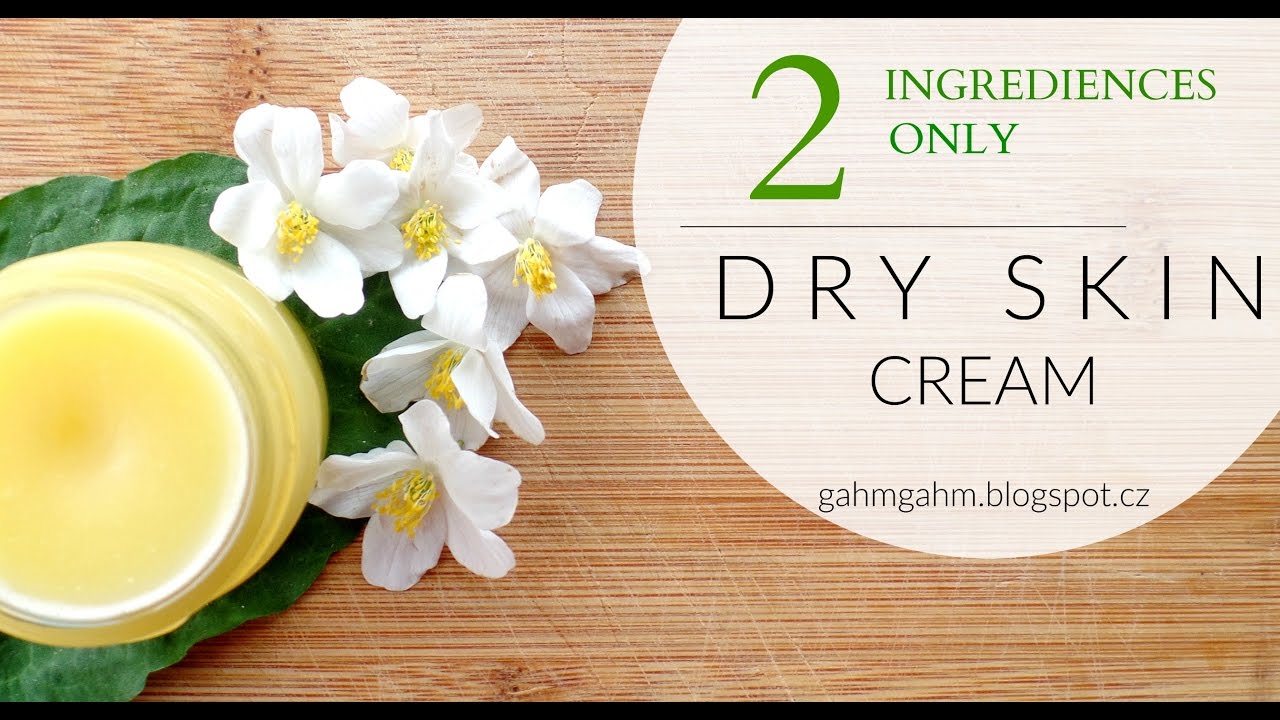 Dry skin cream with 2 ingredients - YouTube