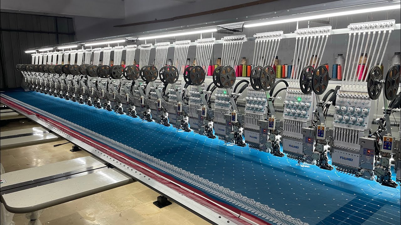 Yumei OLH Embroidery Machine 2025 Model Twin+dori Supper High speed ...