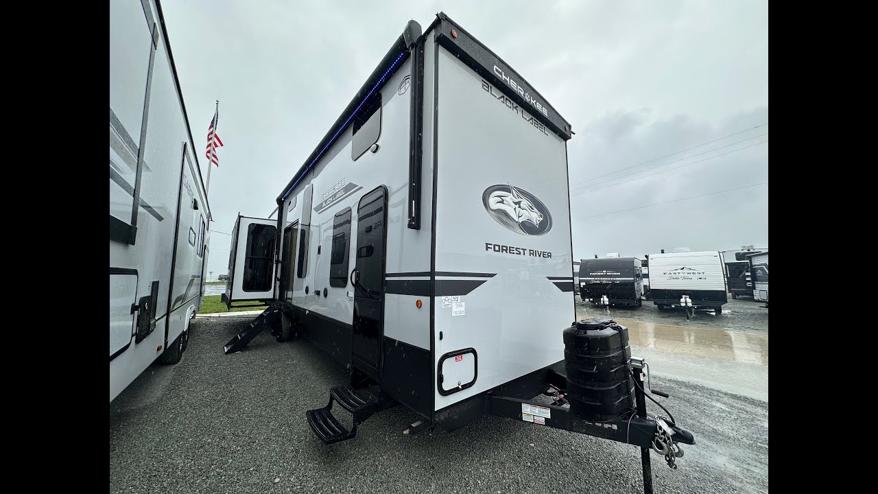 New 2026 Forest River RV Cherokee Timberwolf Black Label 39DLBL - YouTube