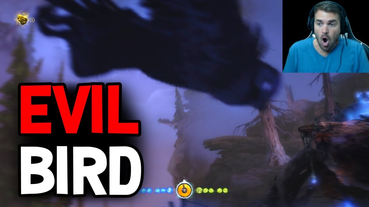 Ori and the Blind Forest: Evil Bird Scares Me- Lets Play Part 3 - YouTube