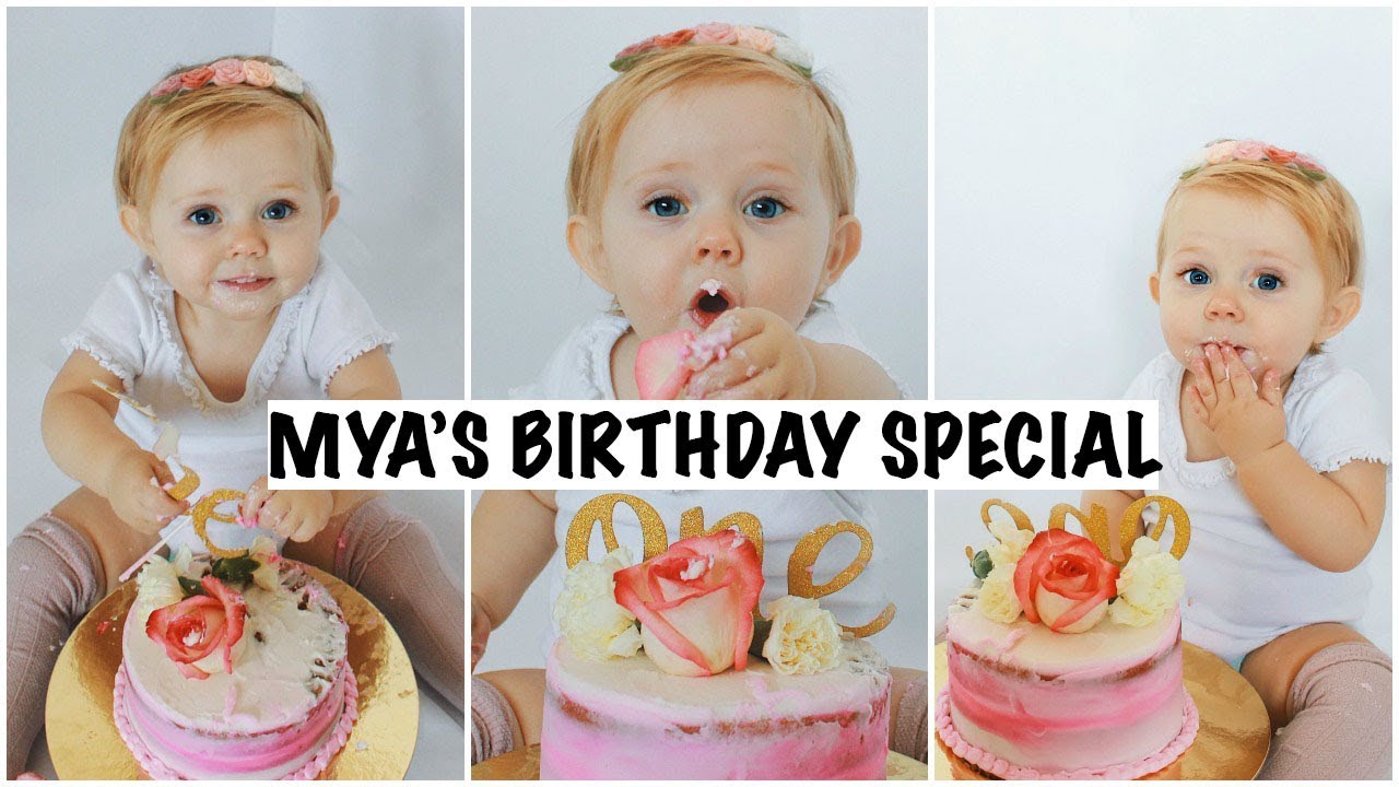 Baby Mya's First Birthday Special! - YouTube