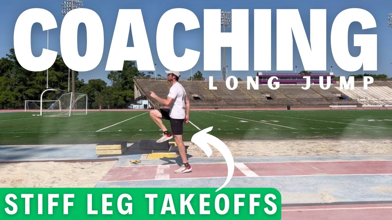 Stiff Legged Takeoffs - Long Jump Takeoff Drill - YouTube