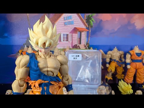 100% ACCURATE!! GM Studio 3rd Party Figuarts Super Saiyan SSj Goku Headsculpt Review