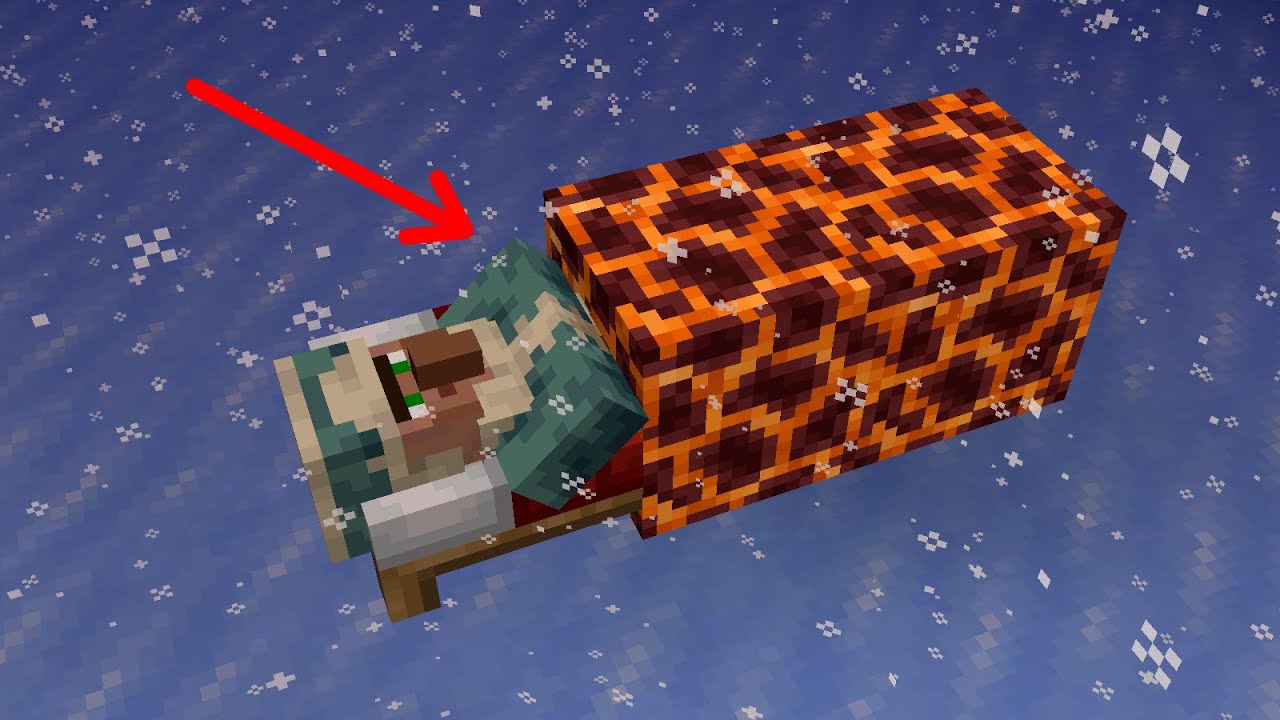 how villagers sleep in the snow - YouTube