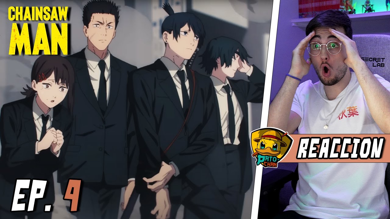 🪚 REACCIÓN CHAINSAW MAN Episodio 4 sub español COMPLETO | #chainsawman ...