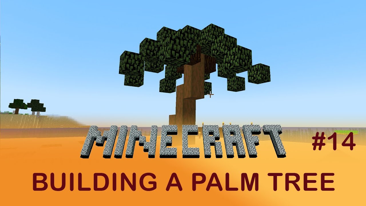 My First Time Building a Custom Tree (Minecraft) - YouTube