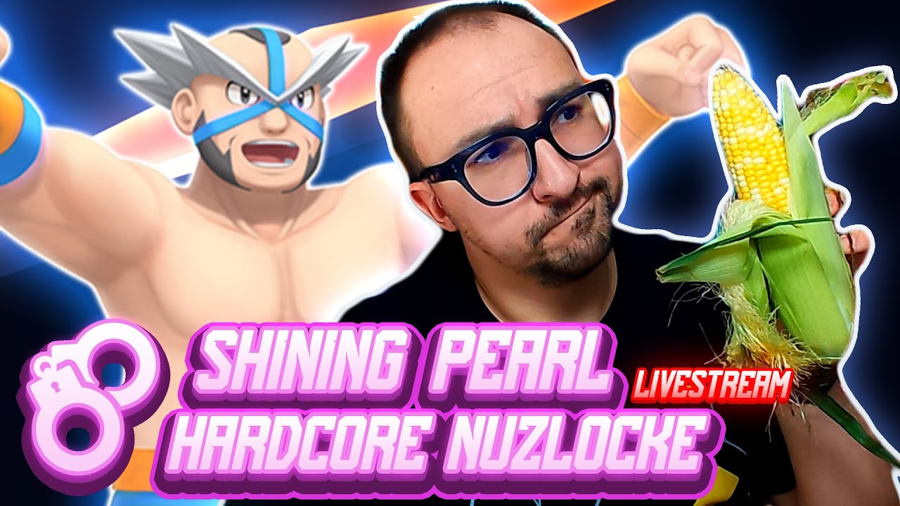 CRASHER WAKE LOVES CORN! Pokémon Shining Pearl HARDCORE NUZLOCKE! - YouTube