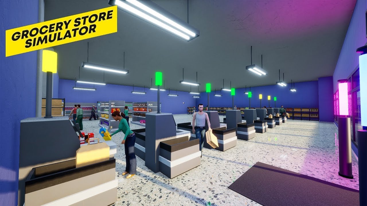 Grocery Store Simulator - № 2 Расширяемся в нашем магазине ! НАШ ПЕРВЫЙ ...