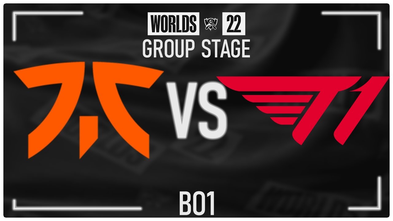 FNC vs T1 | Highlights | WORLDS 2022 | GROUP STAGE [BO1] - YouTube