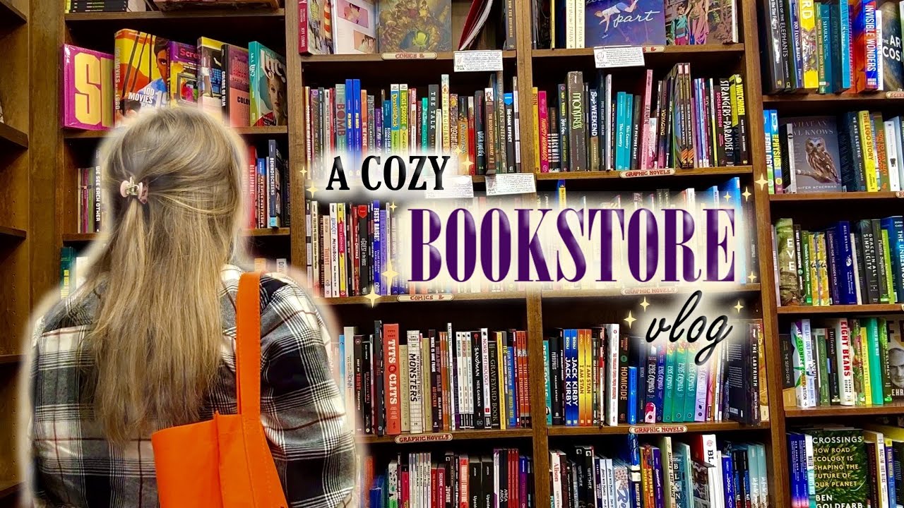 a fall bookstore vlog + book haul 👻🎃🌙 - YouTube