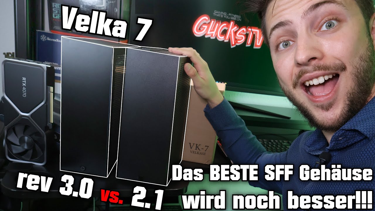 Velka 7 rev 3.0 vs. 2.1 😍 Das BESTE SFF Gehäuse wird noch besser ...