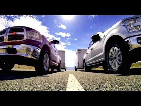 2015 Ford F-150 Drag Race vs Chevy and Ram - Drive Comparison - YouTube