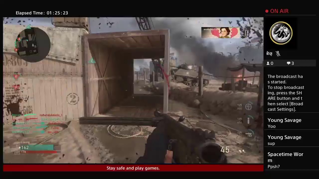 Kevihs_igayt002's Live PS4 Broadcast CoD WWII - YouTube