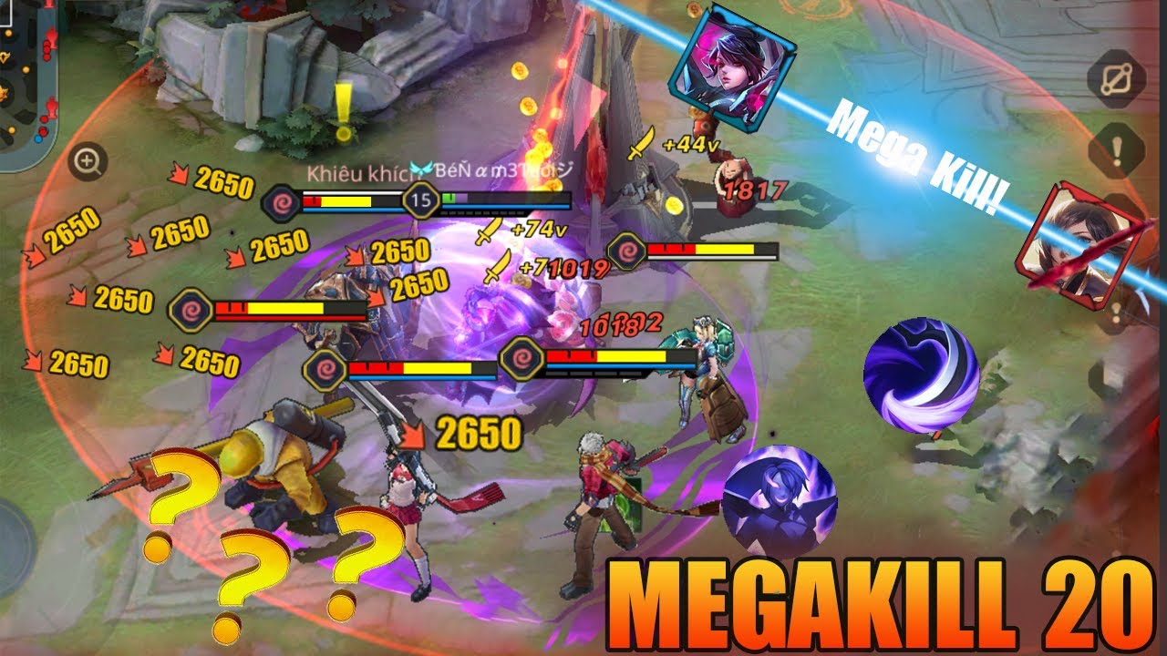AoV | RoV : Top MEGAKILL Arena Of Valor #20 - YouTube