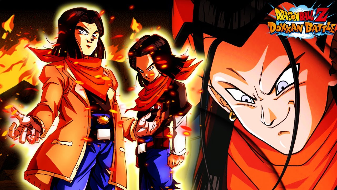 ANDROID 17 l SUPER 17 l DUBLADO 🇧🇷 | DBZ DOKKAN BATTLE - YouTube