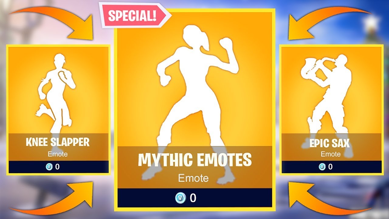 Fortnite Mythic Emotes... - YouTube
