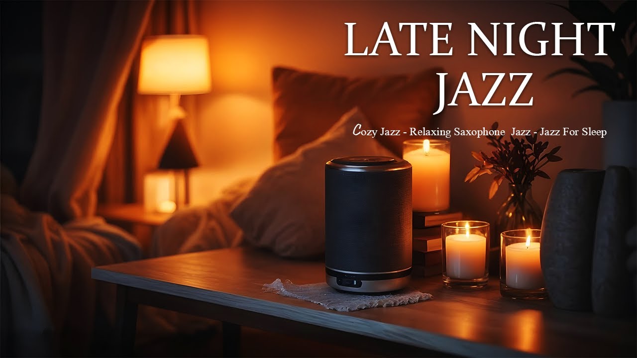 Late Night Jazz,Winter Night Saxophone Jazz Music in My Bedroom ...