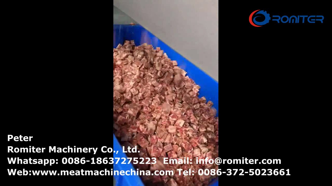 Automatic Square Shape Meat Cutting Machine for Sale - YouTube