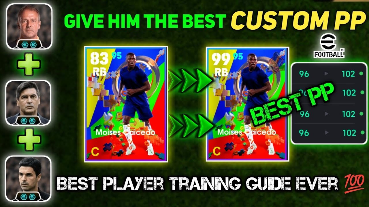 How To Train Moises Caicedo In Efootball™ | Caicedo Training Efootball | Caicedo efootball 2025 ...