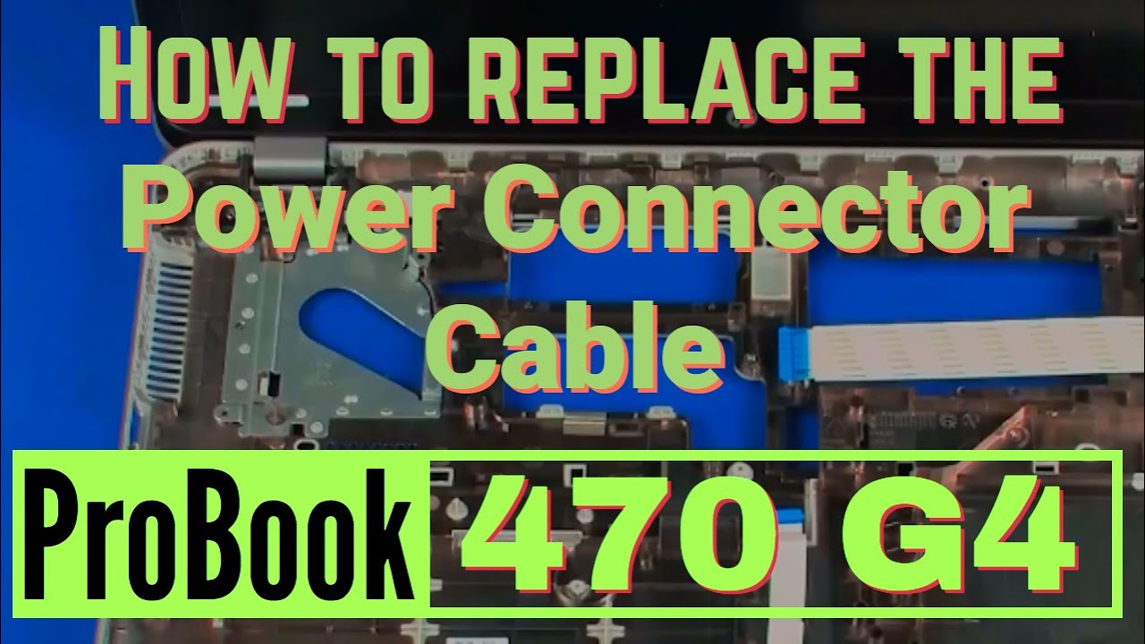 How to replace the Power Button Board for HP ProBook 470 G4 Series ...