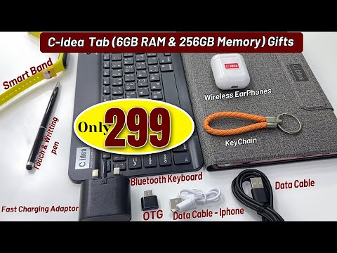Unboxing the New CIdea Tab: 6GB RAM and 256GB Storage - What You Need ...