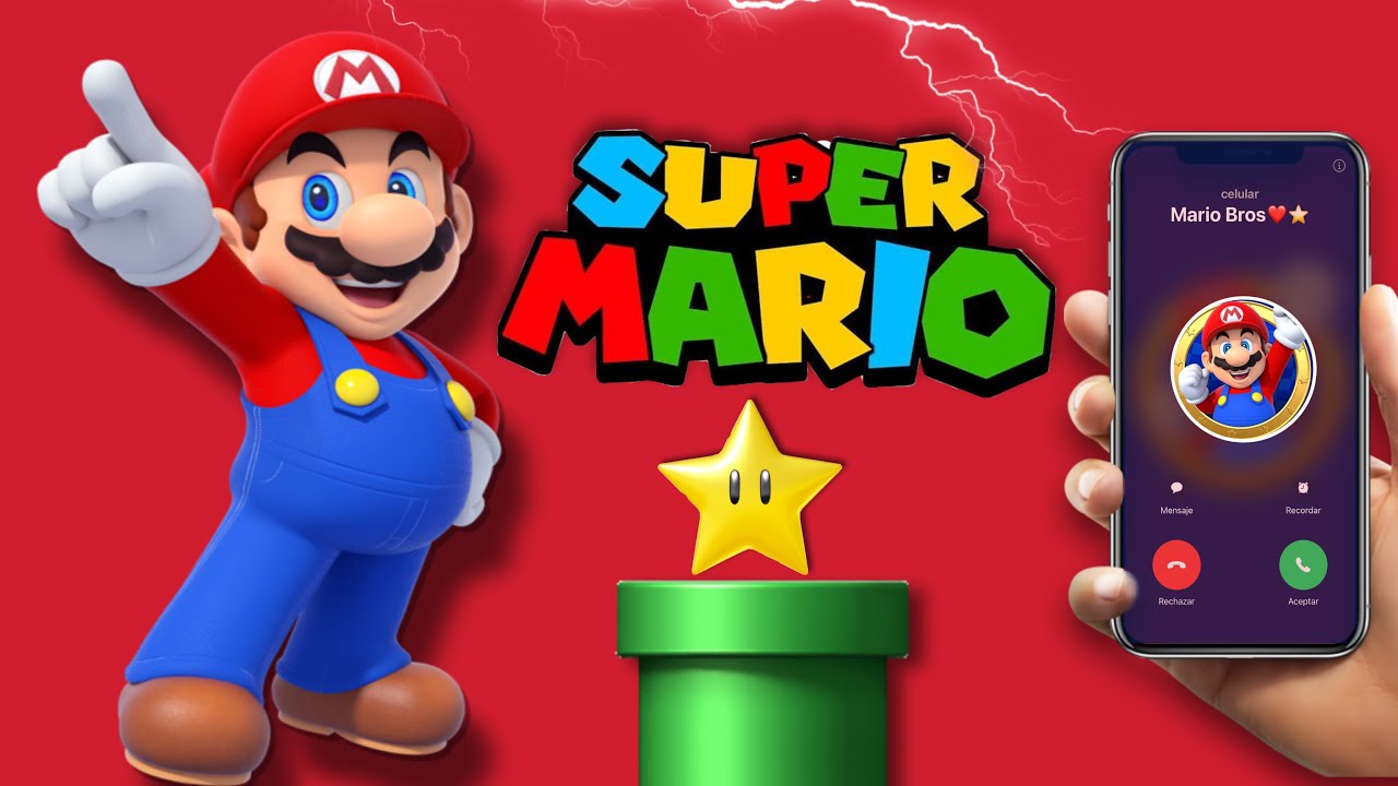 Llamada Telefonica a Mario Bros ️⭐️ - YouTube