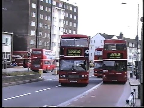 London Buses 2000-Streatham Hill Brixton Bus Garage with Routemasters ...