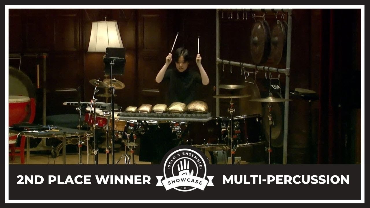 2nd Place Multi-Percussion Division: Cass Lo | 2025 Solo & Ensemble ...