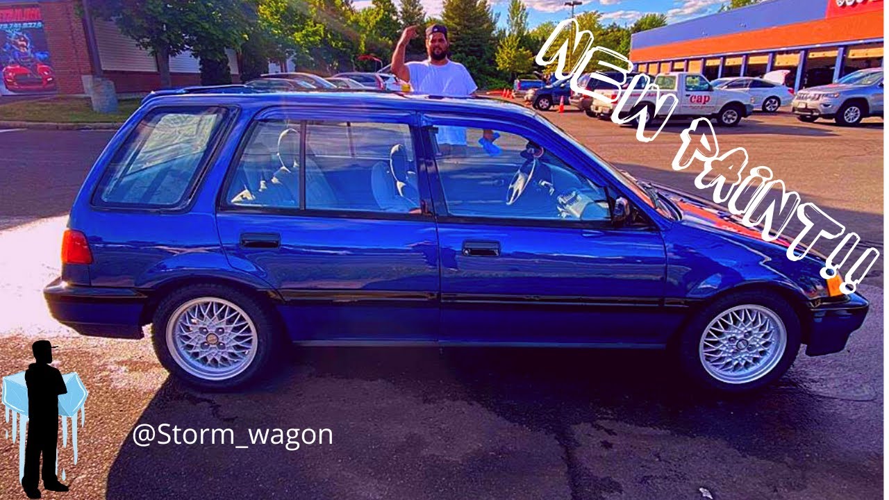 The Wagovan got a paint job!! (Fresh AF) - YouTube