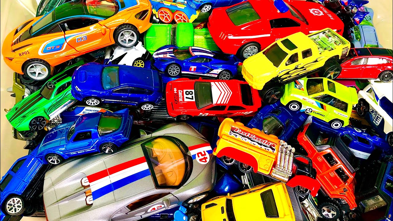Huge Quantity of Toy Cars in the Box / Hot Wheels Cars - YouTube