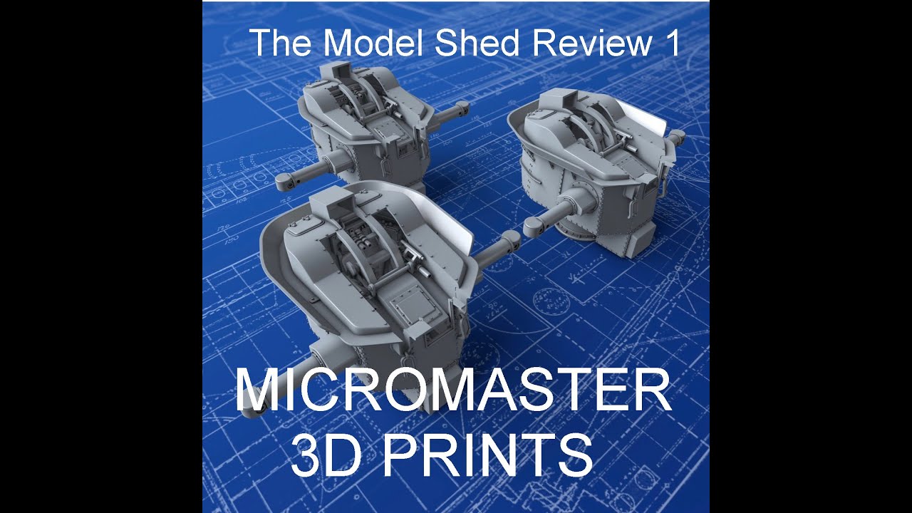 Model Shed review No1: Micromaster 3D printed details for naval models ...