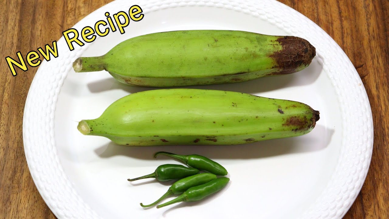 কাঁচা কলার এই রান্না একেবারে নতুন ও সুস্বাদু এবং মুখরোচক || Ash ...