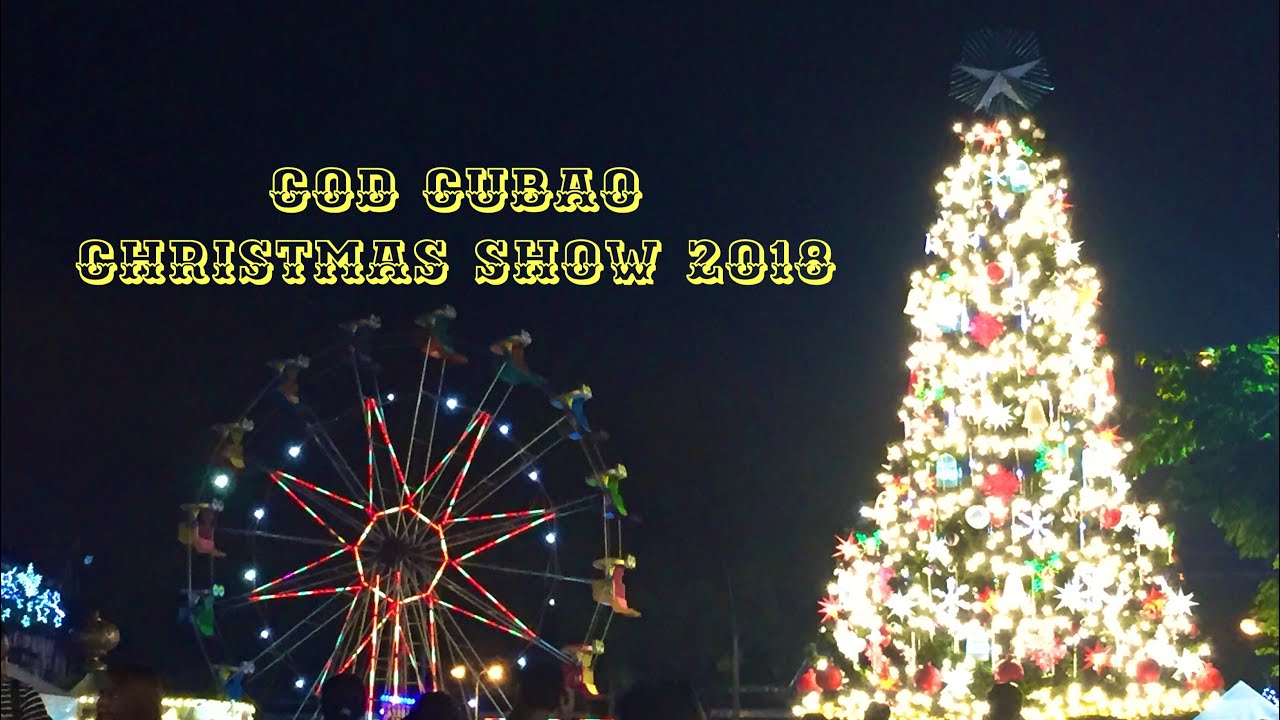 COD Cubao Christmas Show 2018 - YouTube