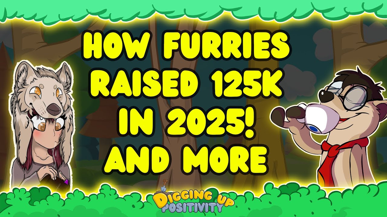 Digging Up Positivity January'25 ft. Maying , fursuits furries ...