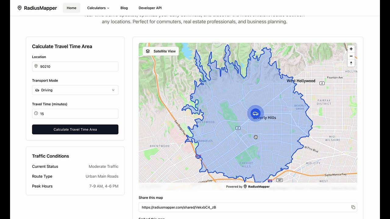 How to Make a Radius Map - YouTube