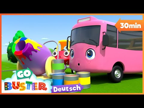 Farbkanone | Go Buster Deutsch | Kinderlieder.| Cartoons für Kinder