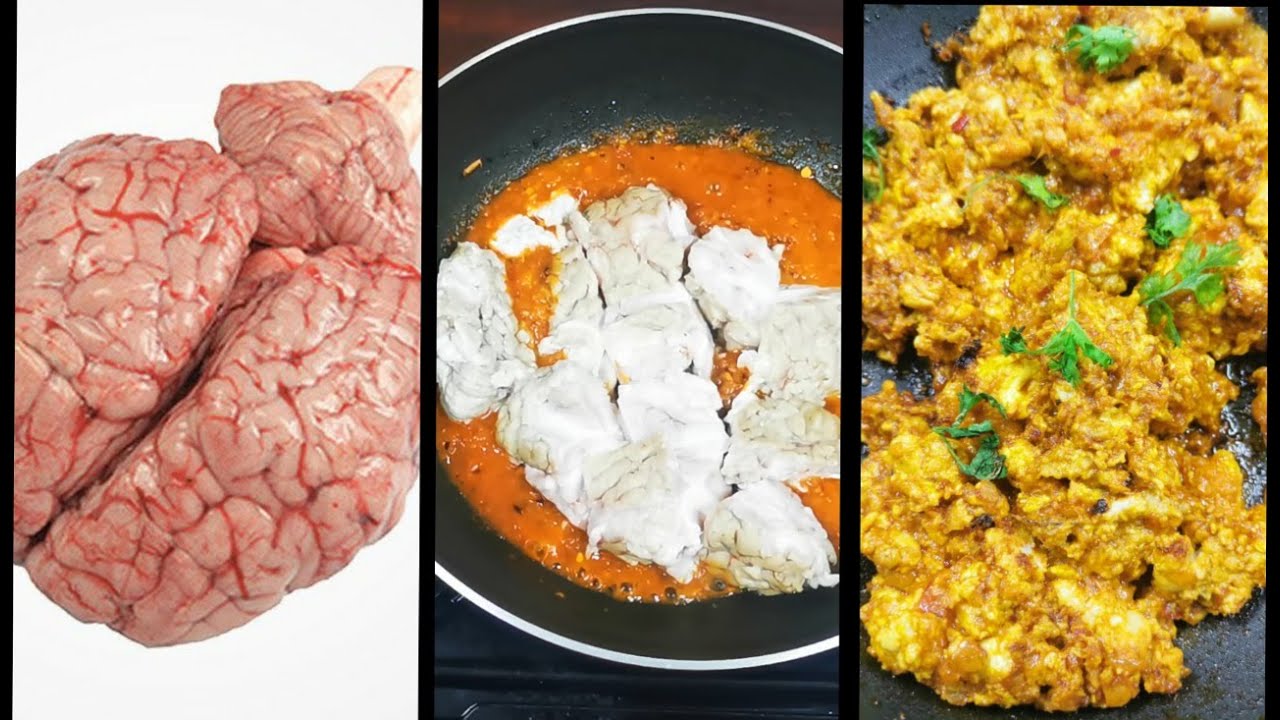 Brain Masala | Bheja Fry | Maghaz Fry | Brain Masala Recipe - YouTube