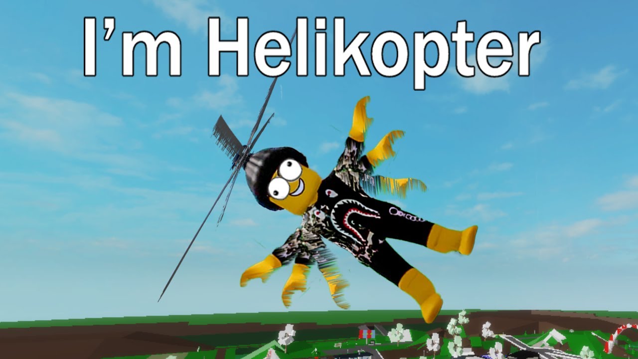 When You Dream To Become HELIKOPTER in ROBLOX Brookhaven 🏡RP( FUNNY ...