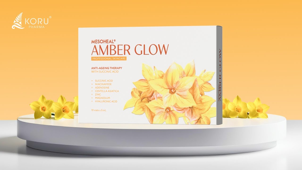 Mesoheal® Amber Glow by Koru Pharma - YouTube